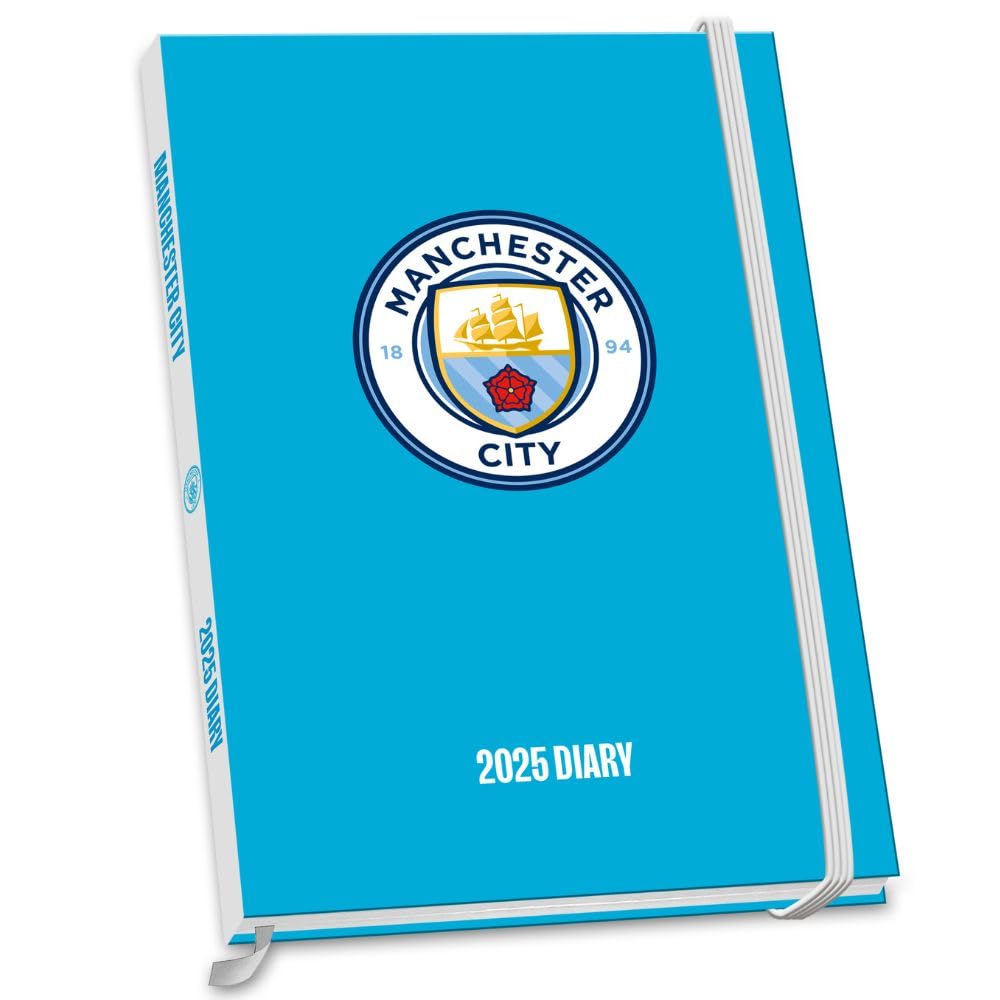 Manchester City FC A5 Diary 2025 – Trident