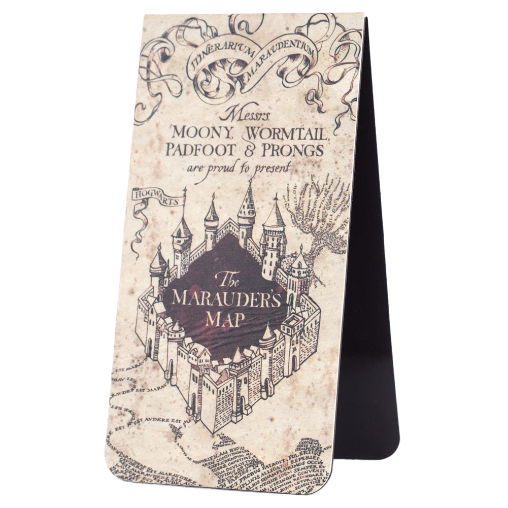 Harry Potter Marauders Map Magnetic Bookmark – Trident