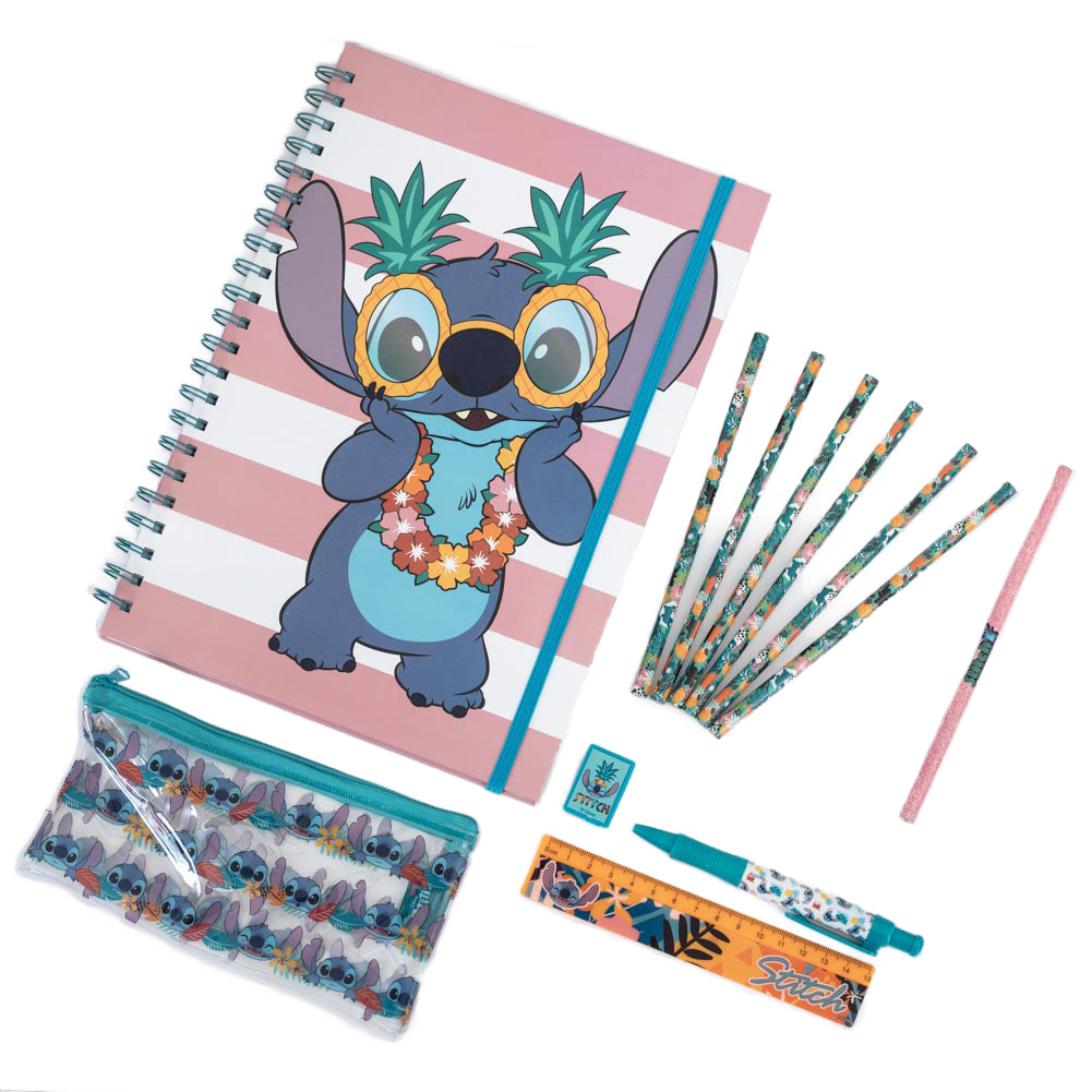 Lilo & Stitch Aloha Hawaii A4 Bumper Stationery Set – Trident