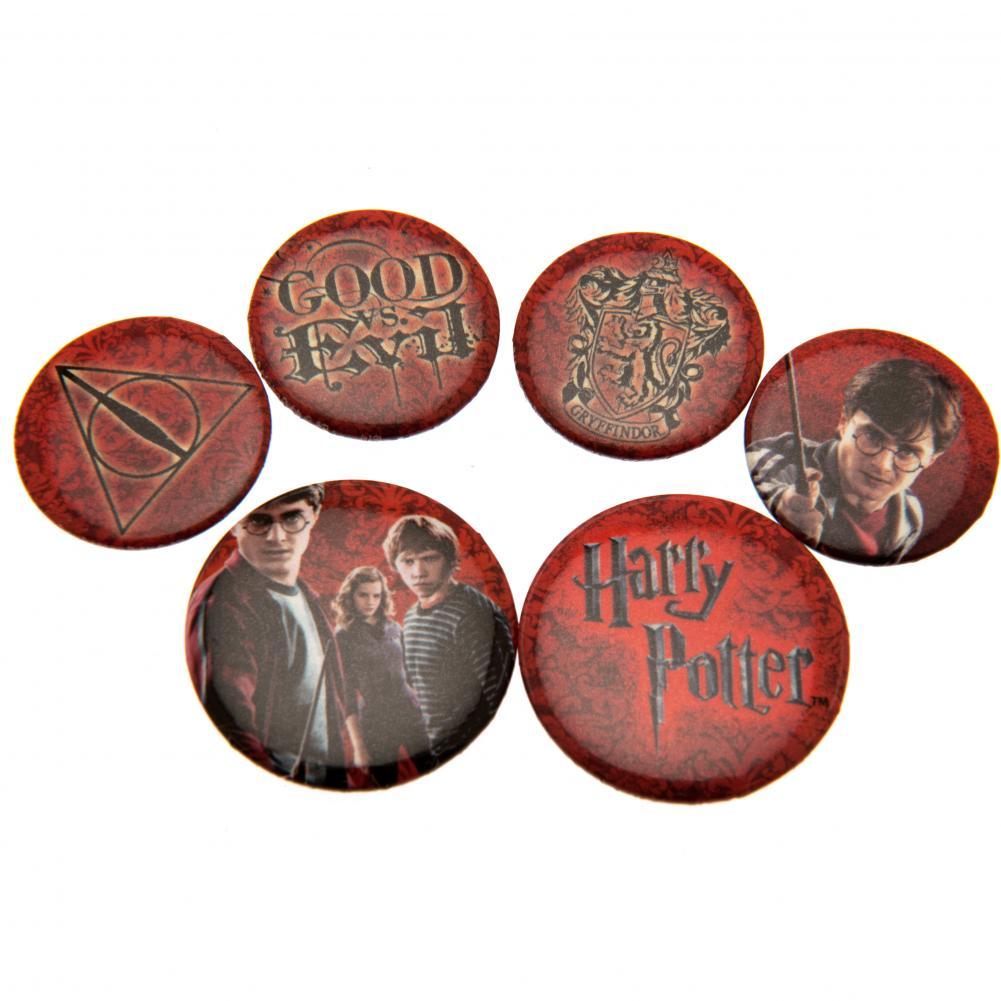 Harry Potter Button Badge Set Logo – Trident