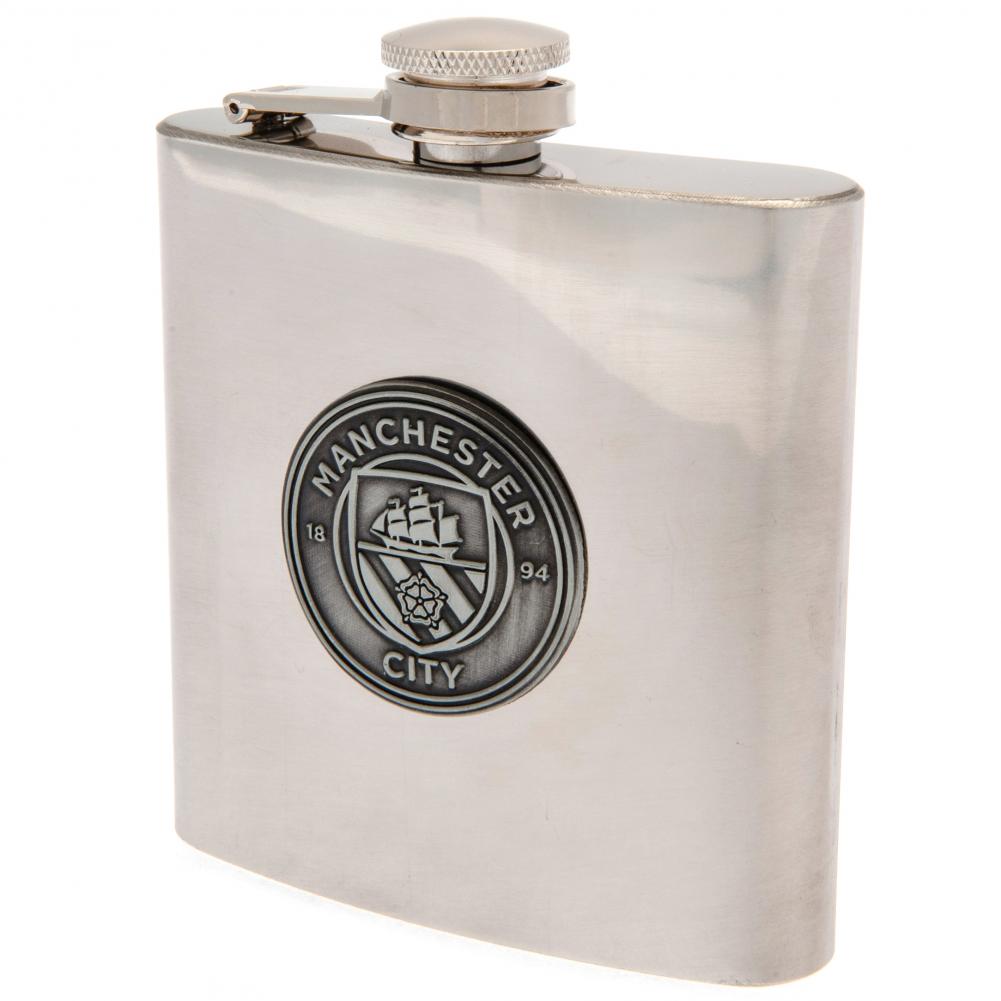 Manchester City FC Hip Flask – Trident