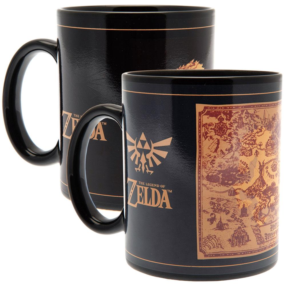 The Legend Of Zelda Heat Changing Mug Map – Trident