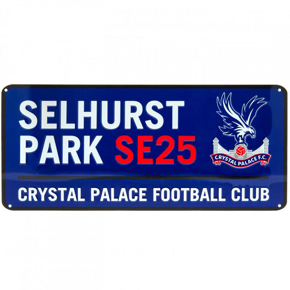 Crystal Palace FC Colour Street Sign – Trident