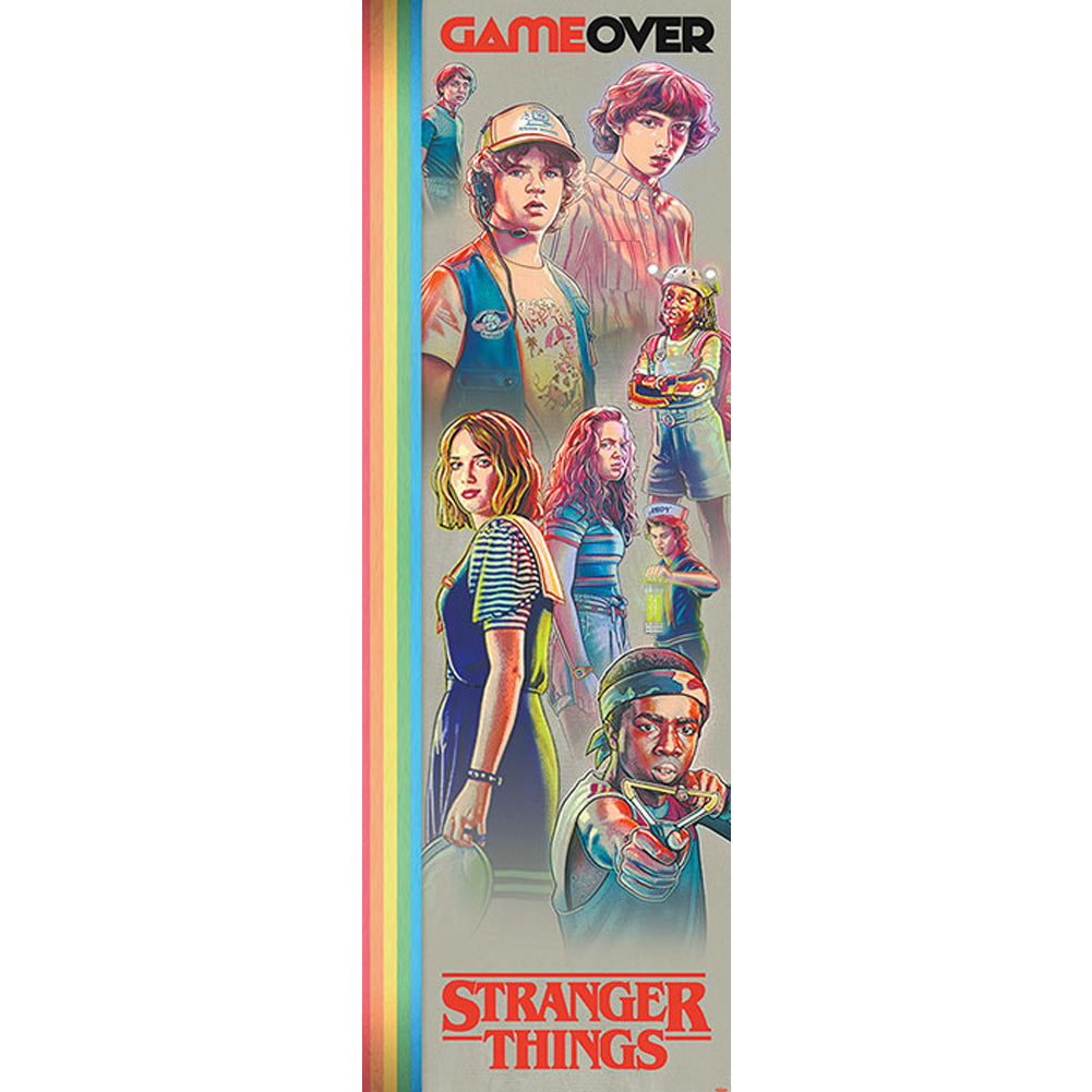 Stranger Things Door Poster Game Over 304 – Trident