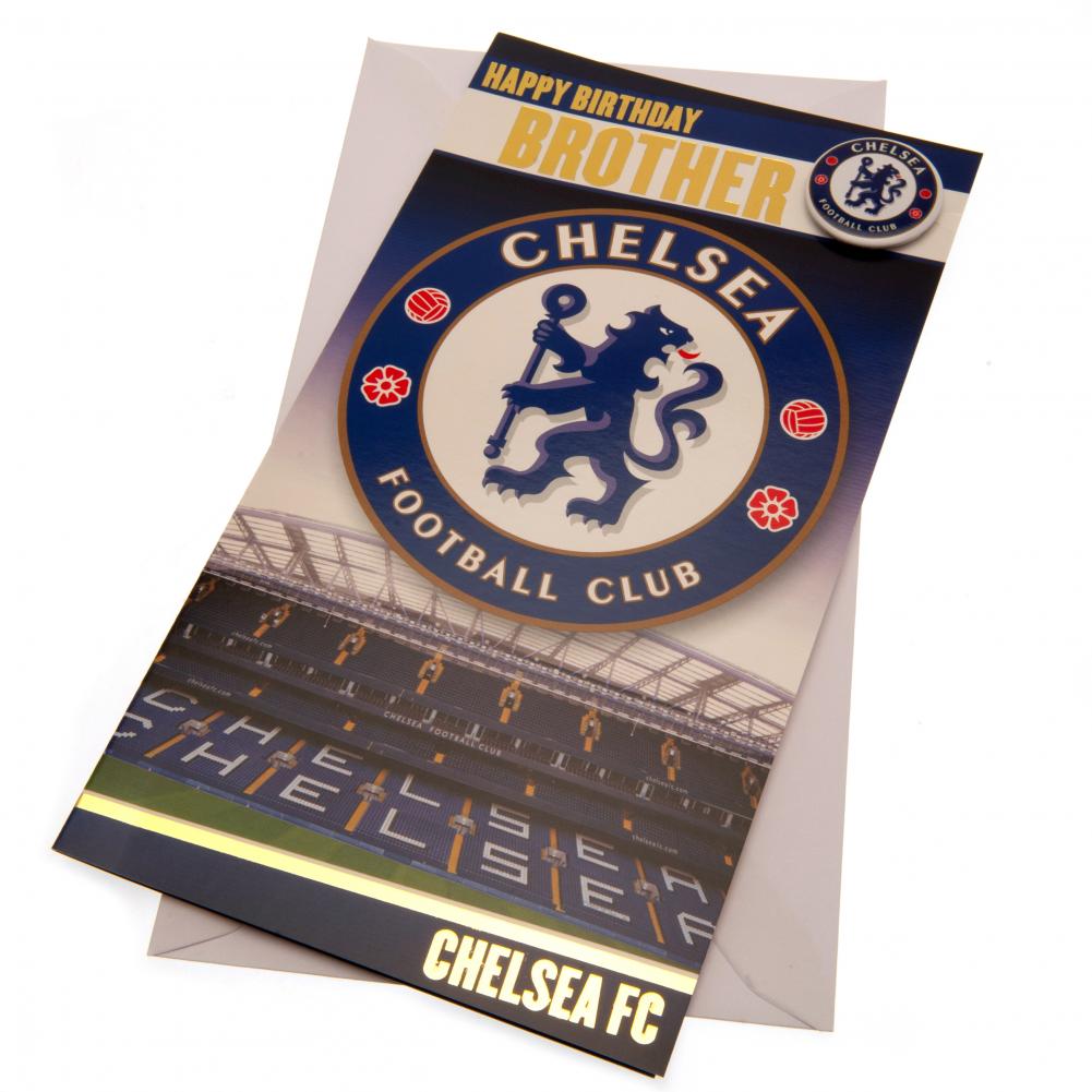 Chelsea FC Brother Birthday Card – Trident