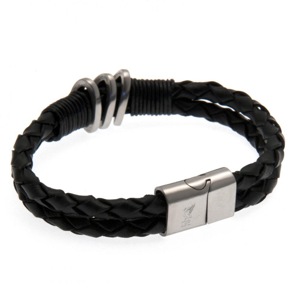 Liverpool FC Leather Bracelet – Trident
