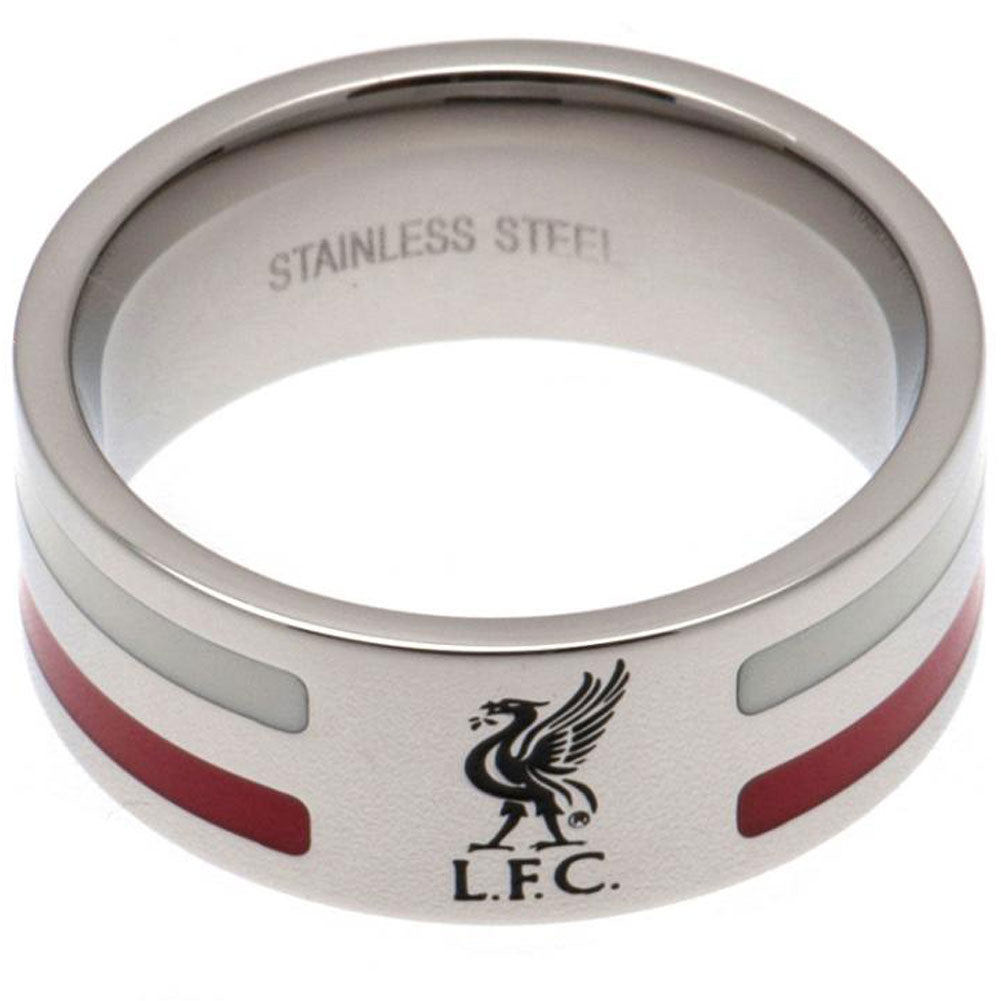 Liverpool FC Colour Stripe Ring Large – Trident