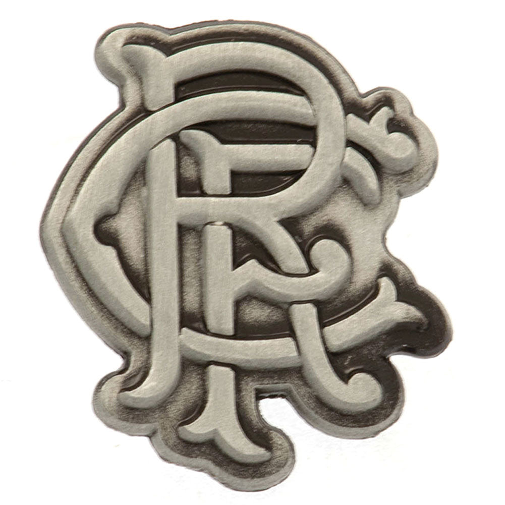 Rangers FC Antique Silver Scroll Crest Badge – Trident