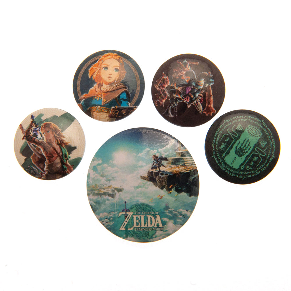 The Legend Of Zelda Button Badge Set – Trident