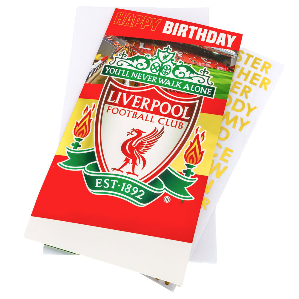 Liverpool FC Personalised Birthday Card – Trident