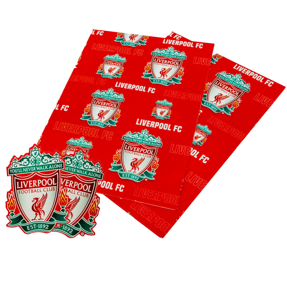 Liverpool FC Text Gift Wrap – Trident