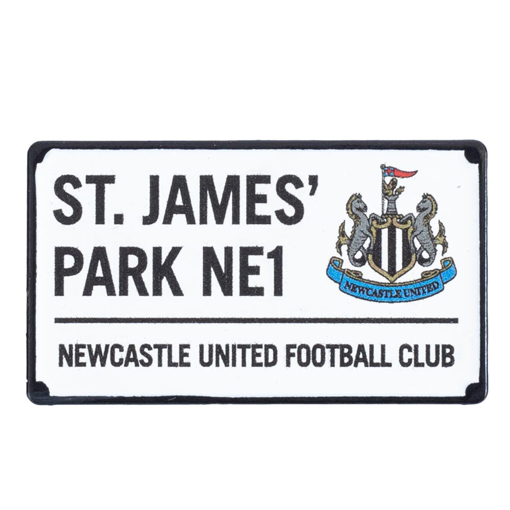Newcastle United FC Street Sign Badge – Trident