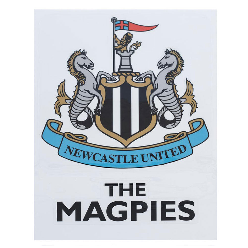 Newcastle United FC A3 Car Decal – Trident