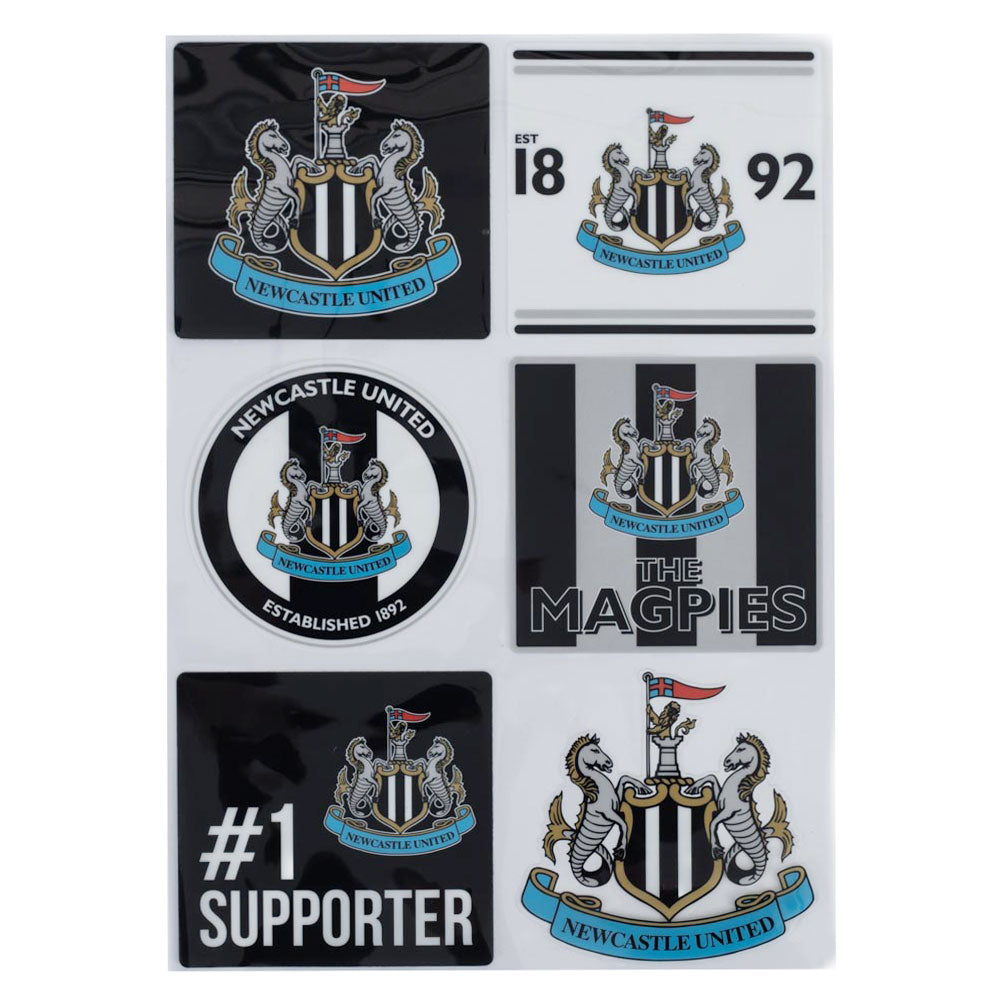 Newcastle United FC Car Decal Set – Trident