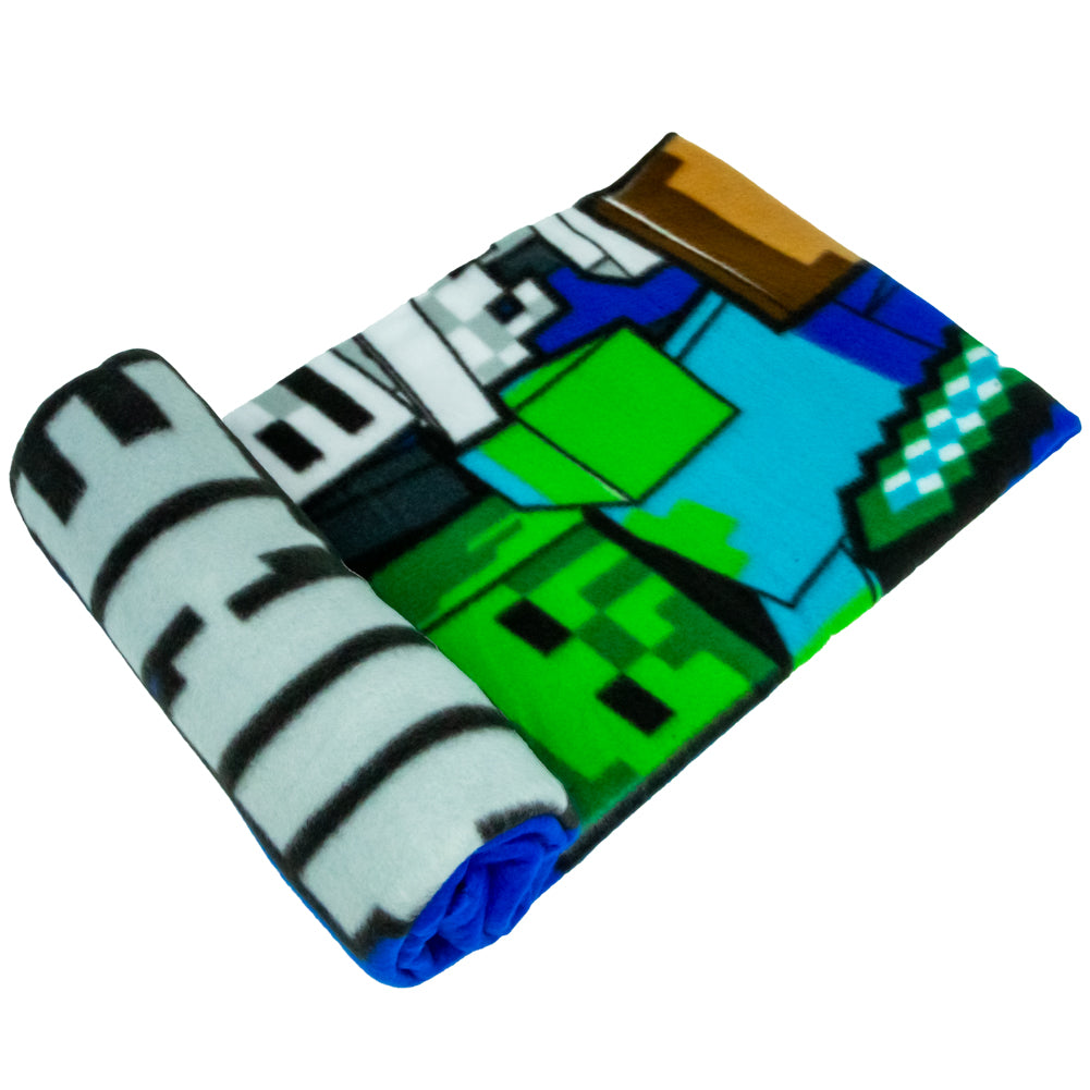 Minecraft Fleece Blanket – Trident
