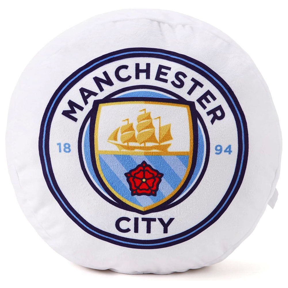 Manchester City FC Crest Cushion – Trident