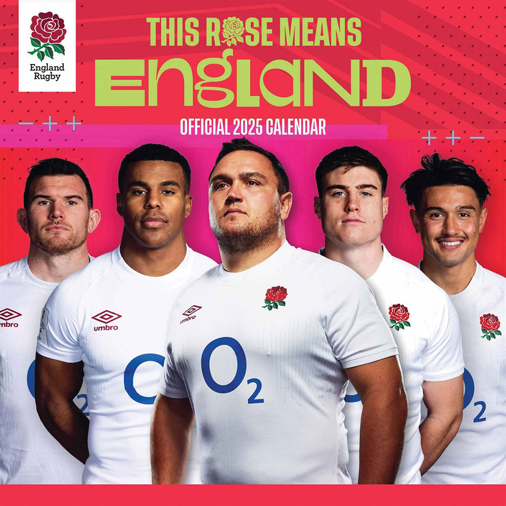 England RFU Square Calendar 2025 – Trident