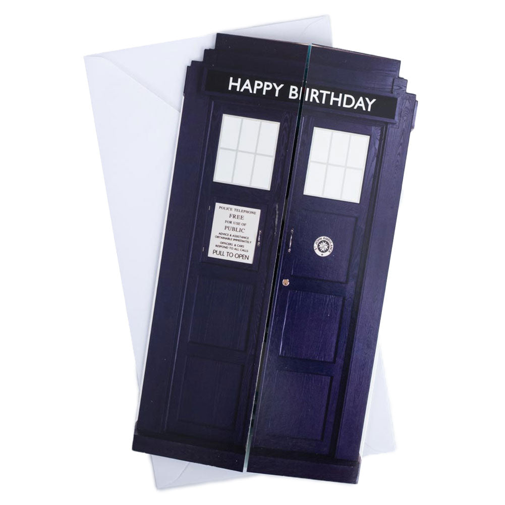 Doctor Who Tardis Birthday Card – Trident