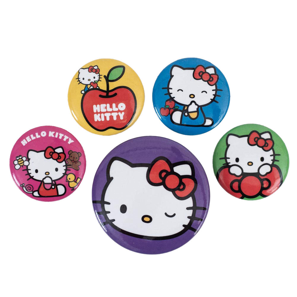 Hello Kitty Button Badge Set – Trident