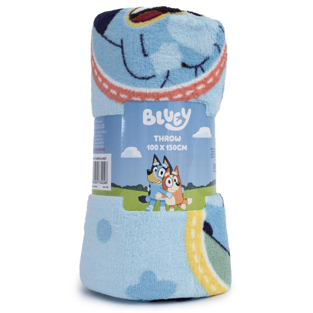 Bluey Frames Fleece Blanket – Trident