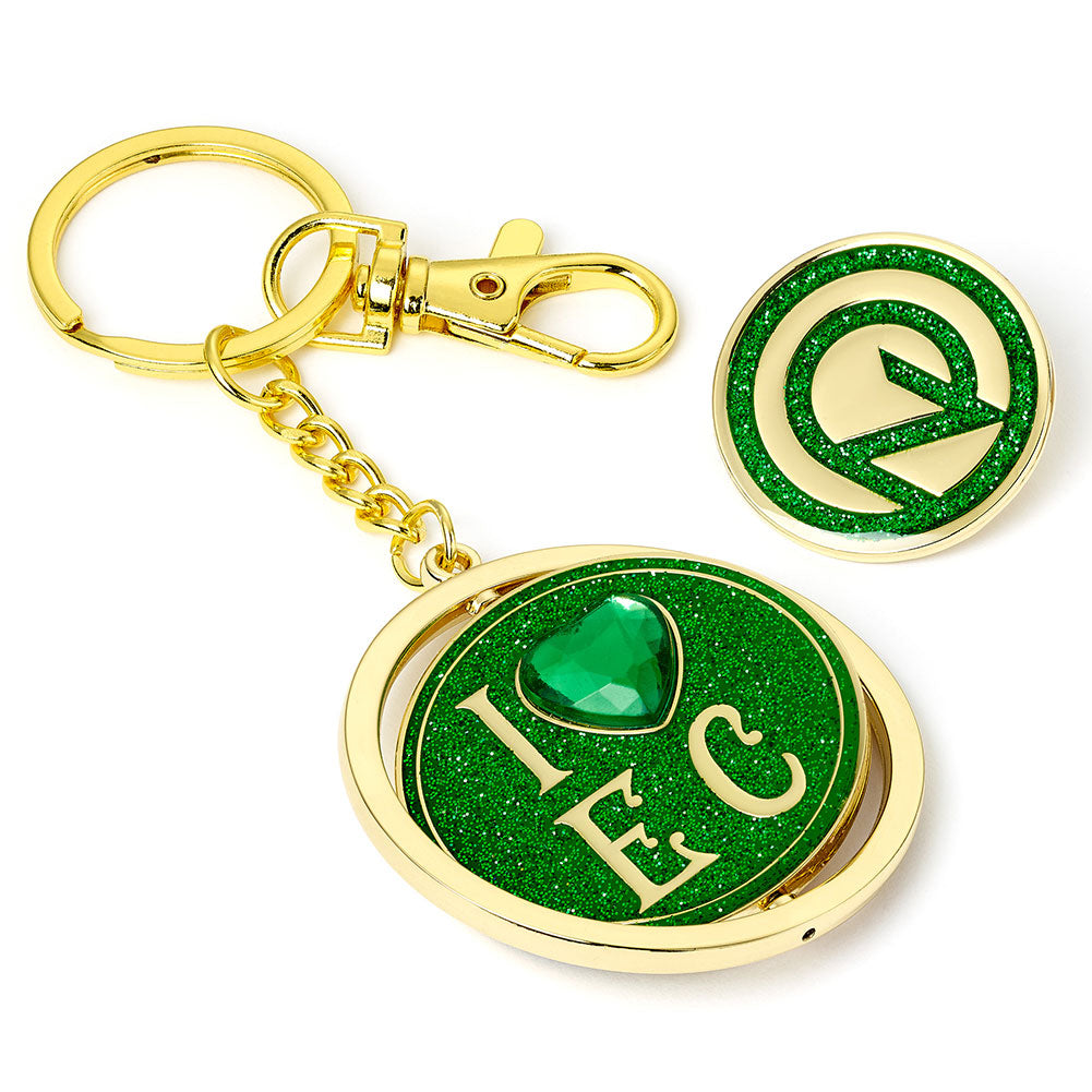 Wicked I Love Emerald City Keyring & Badge Set – Trident