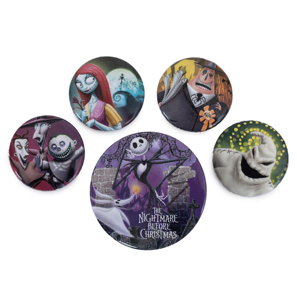 The Nightmare Before Christmas Button Badge Set – Trident
