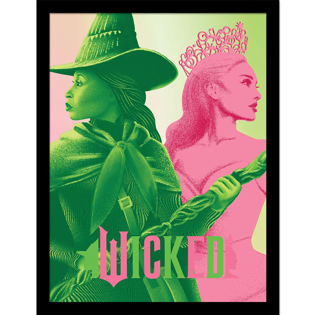 Wicked Elphaba & Glinda Picture 16 x 12 – Trident